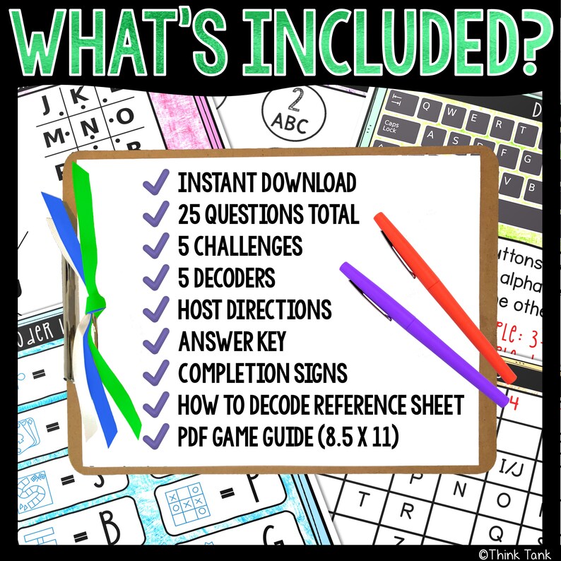 Father's Day Trivia Game - Escape Room for Kids - Printable Party Game ...