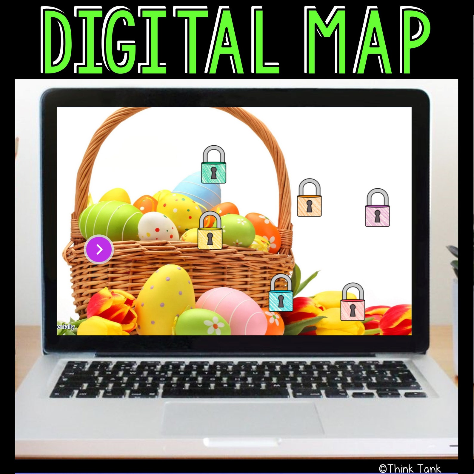 Easter Virtual Escape Room for Kids, Golden Egg, Digital Escape Room ...