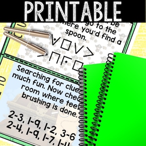 Pirate Theme Treasure Hunt for Kids - Printable Puzzle Game - Indoor ...