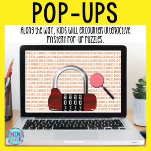 Back to School Virtual Escape Room for Kids, Digital Escape Room Game ...