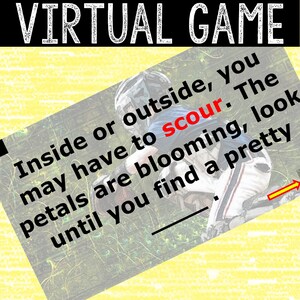 Baseball Theme Virtual Scavenger Hunt for Kids - Digital Party Game ...