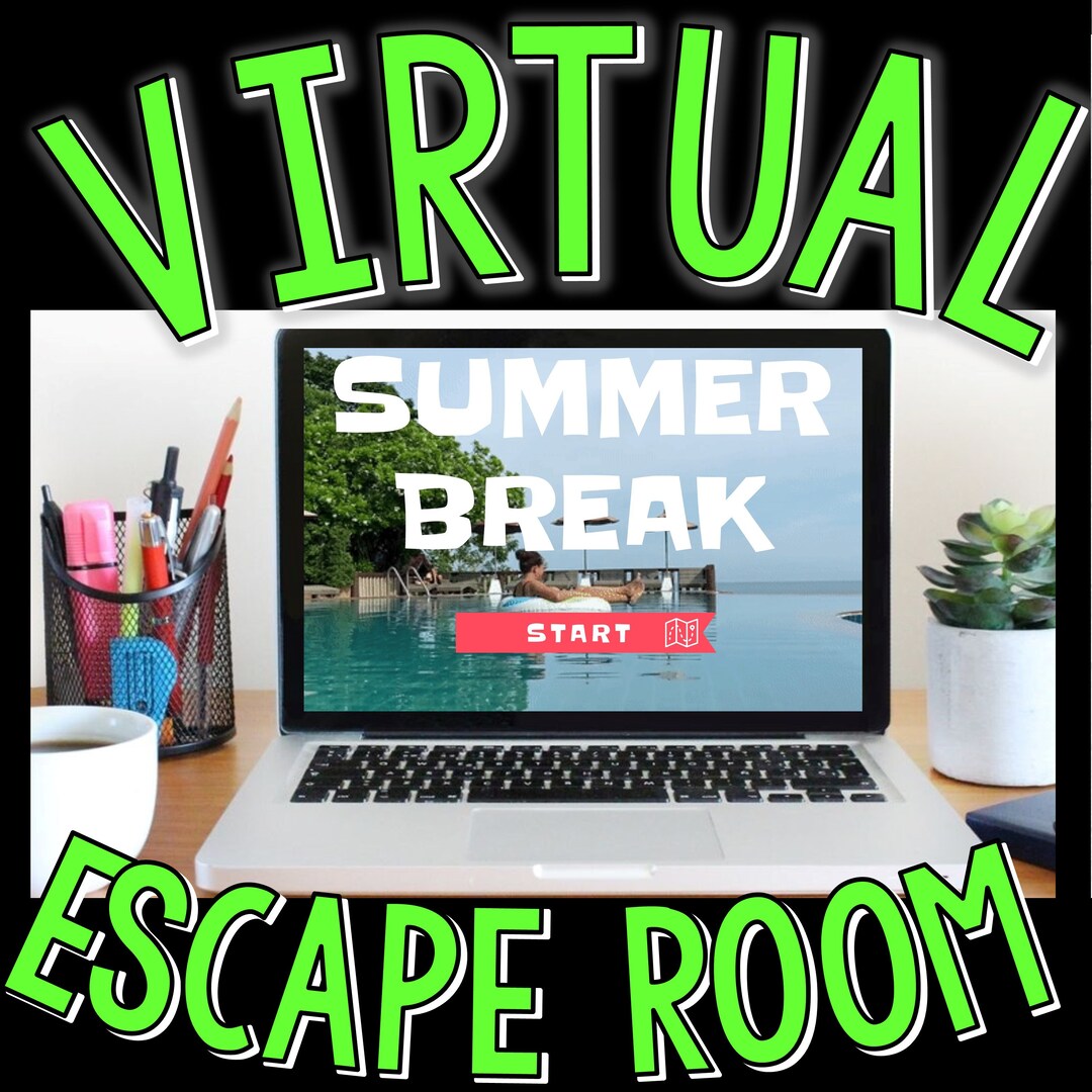 Virtual Escape Room for Kids, Summer Break, Digital Escape Room Game ...