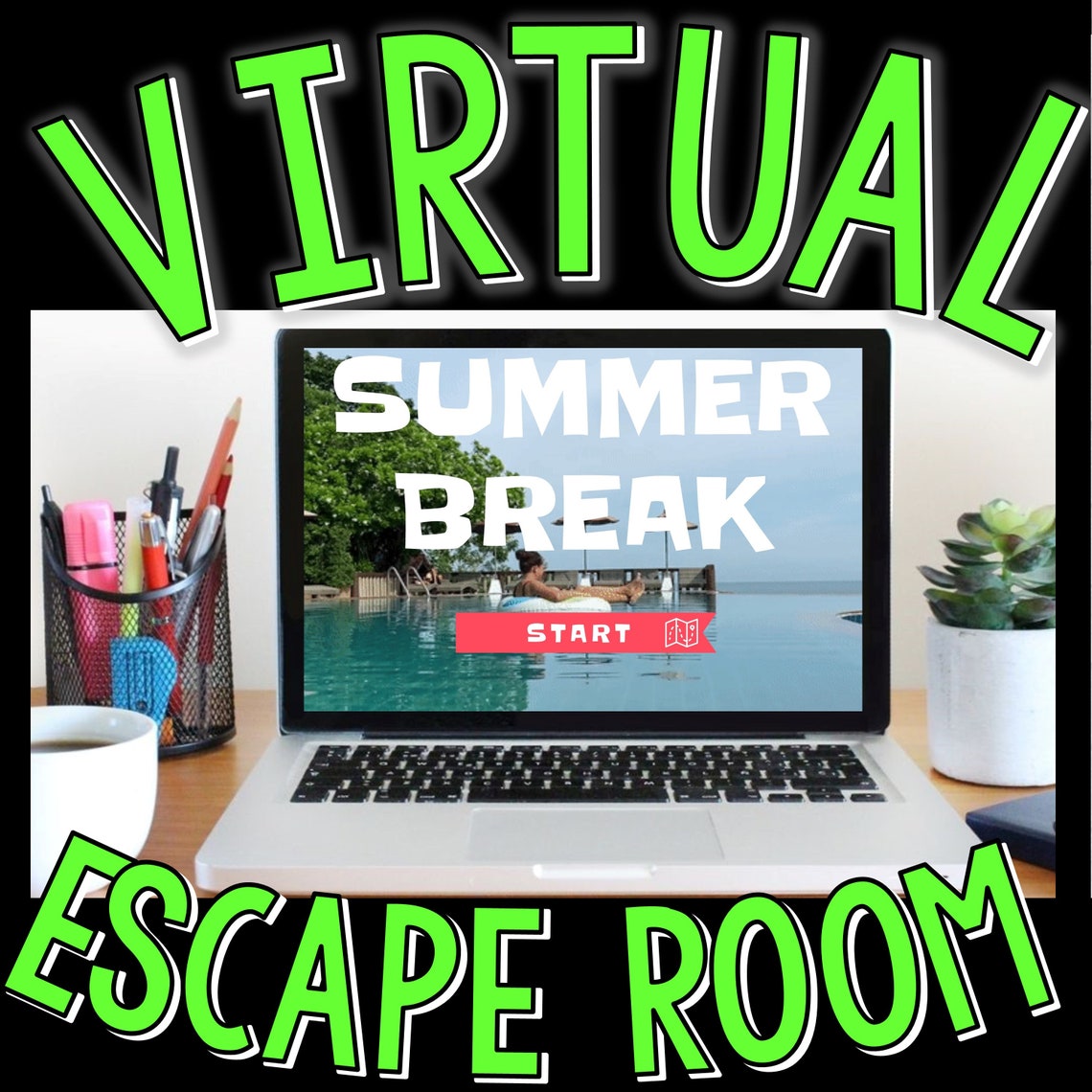 Virtual Escape Room for Kids Summer Break Digital Escape - Etsy