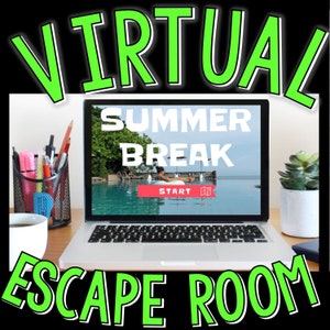 Virtual Escape Room for Kids, Summer Break, Digital Escape Room Game ...
