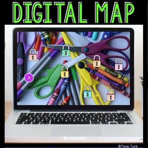 Back to School Virtual Escape Room for Kids, Digital Escape Room Game ...