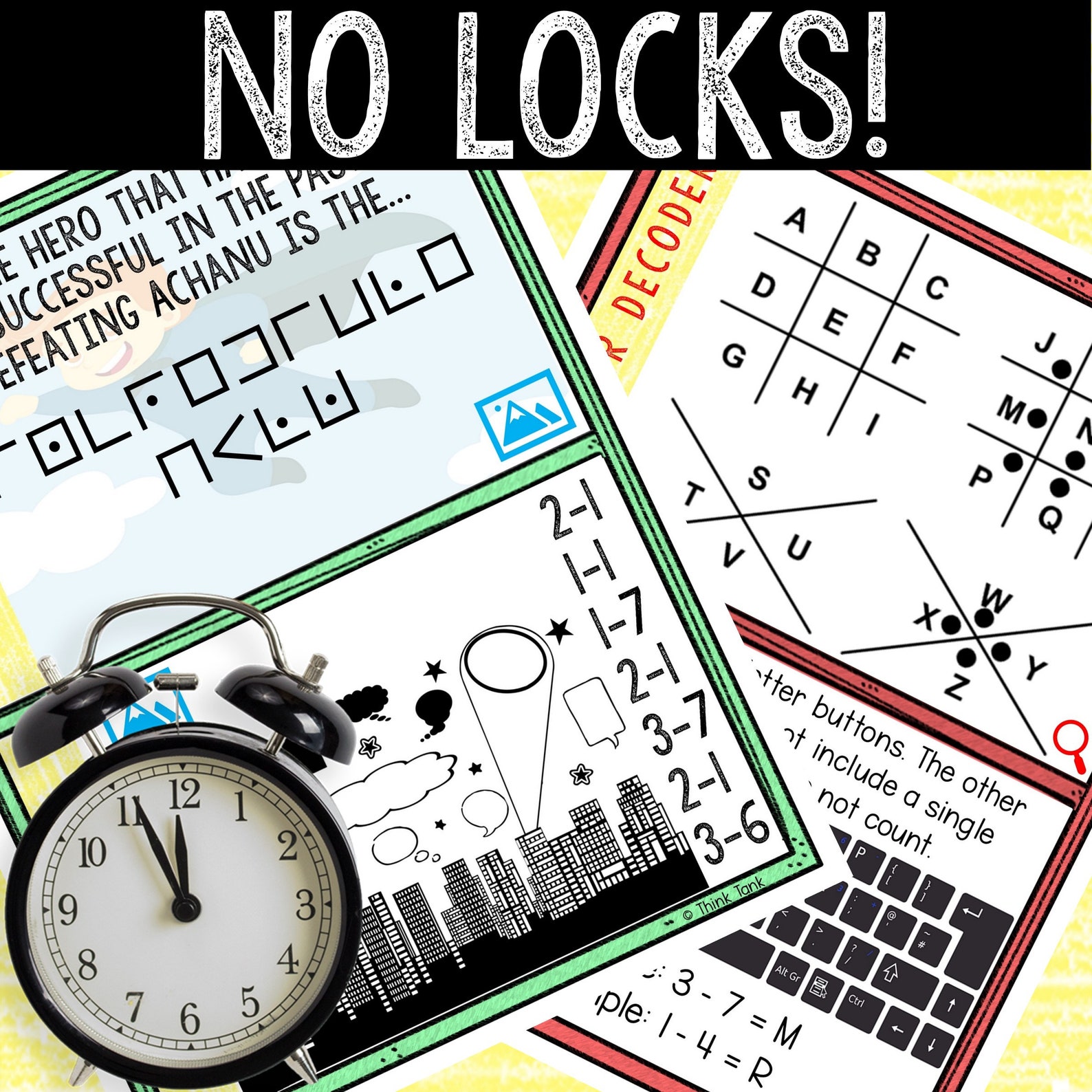 Escape Room for Kids Printable Party Game Superhero Escape | Etsy