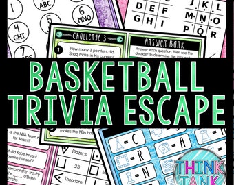Texas Trivia Game Escape Room for Kids Printable Party | Etsy