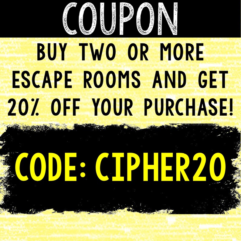 Escape Room for Kids Printable Party Game Pizza Pizzaz - Etsy