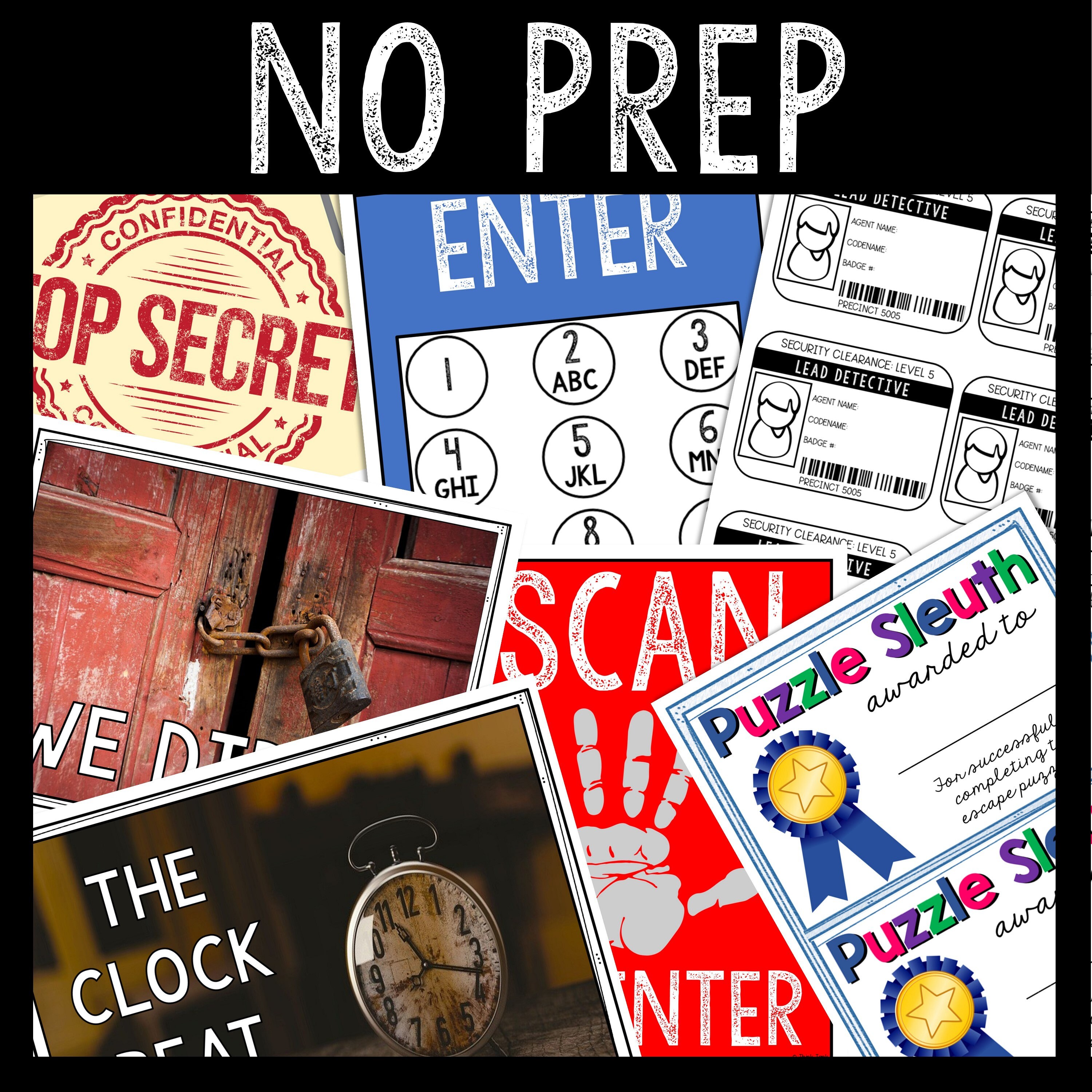 Born in 2015 Fact Quest Escape Room for Kids, Printable Party Game ...