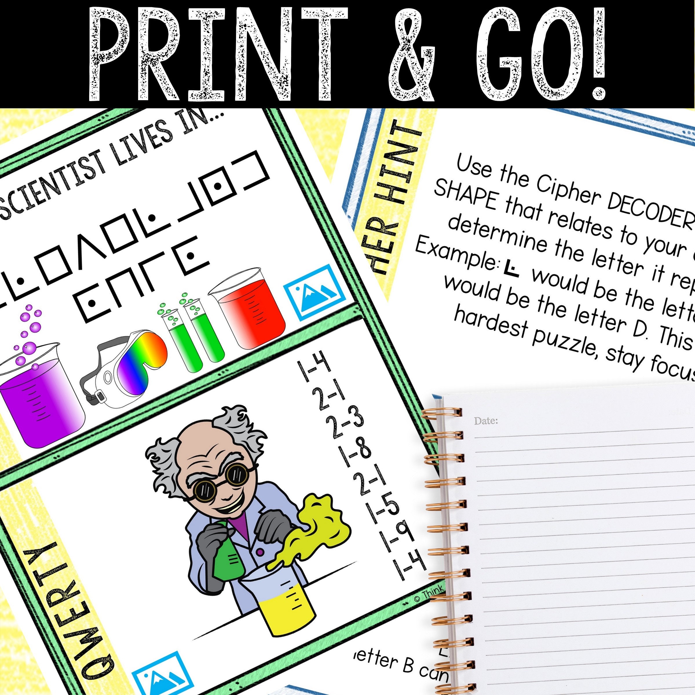 Escape Room for Kids - DIY Printable Game – Unknown Trip Escape Room ...