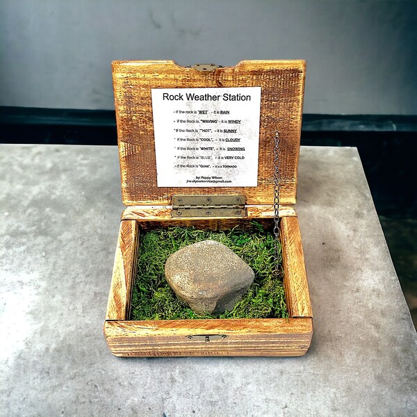 Weather Stone - Etsy