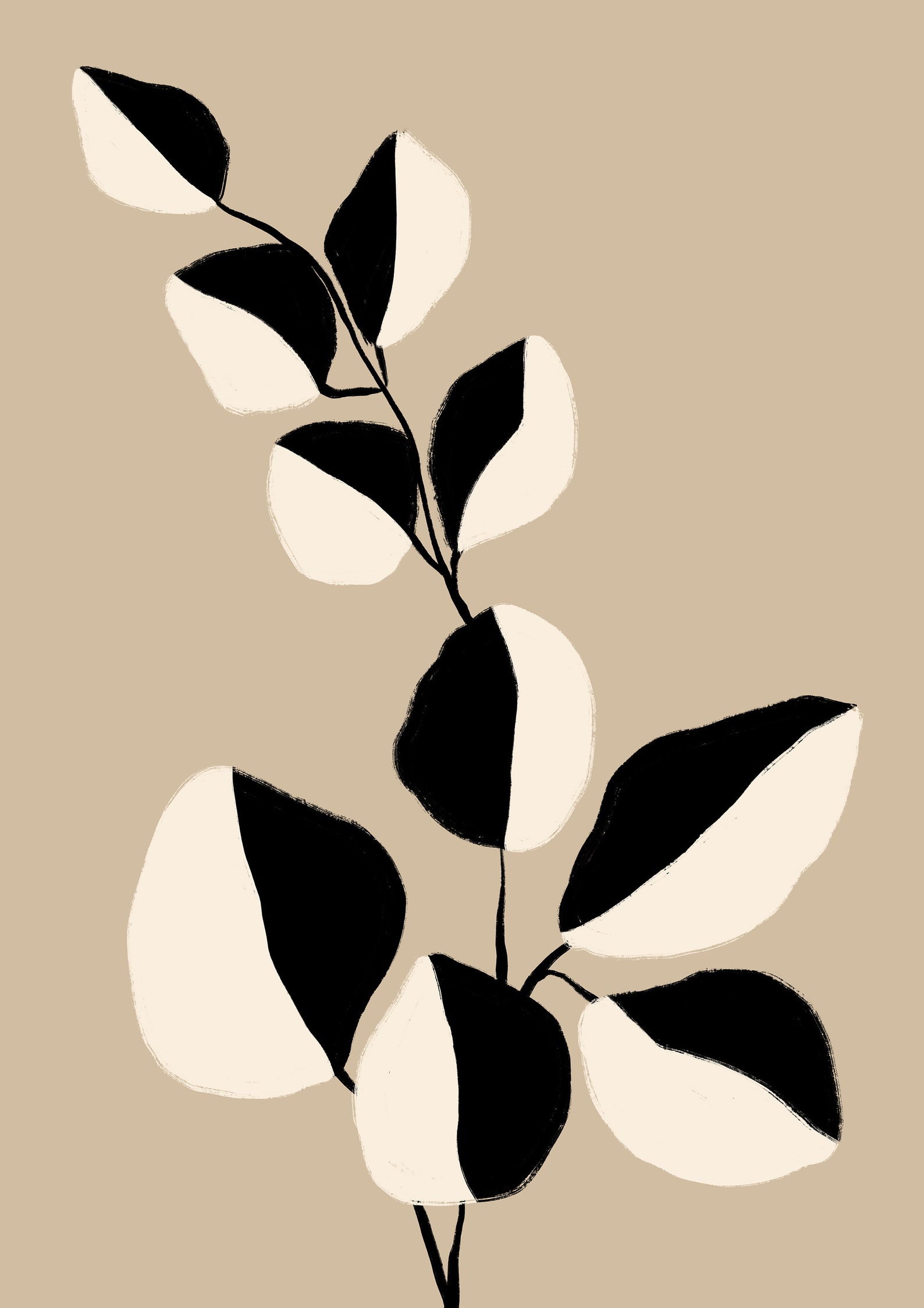 Neutral Wall Prints, Botanical Wall Prints, Bedroom Wall Prints ...