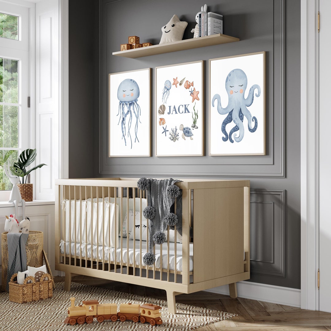 Personalised Nursery Prints,nursery Poster Kids Room Custom Wall Art ...