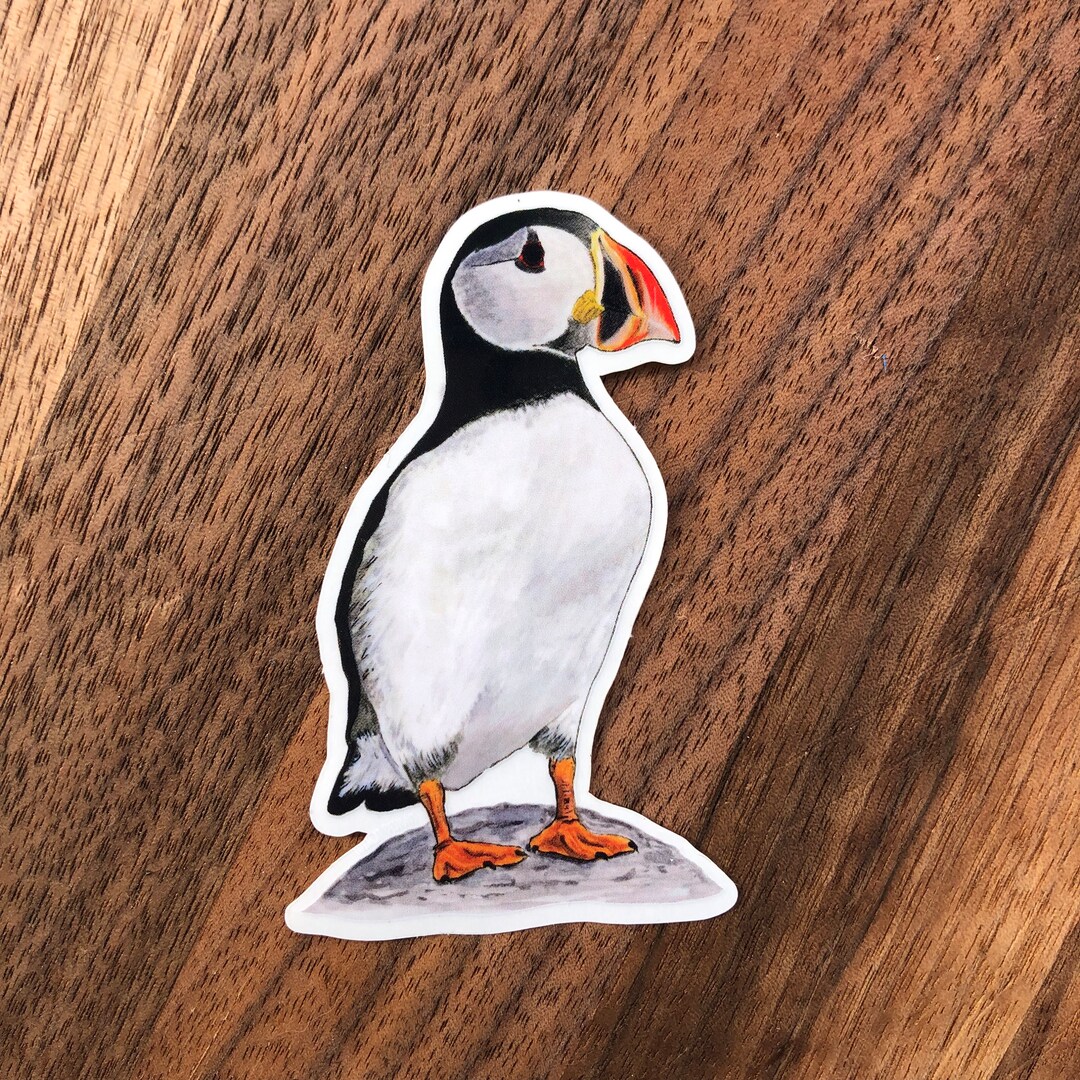 Atlantic Puffin Sticker for Waterbottle, Laptop, Etc.! - Etsy