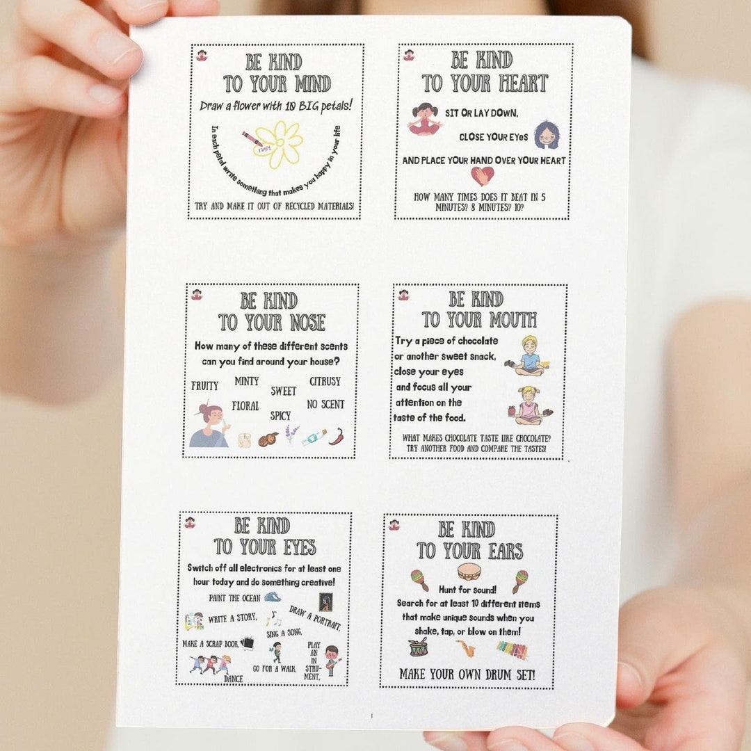 Mindfulness/kindness Cards: Mindfulness, Kindness, & Environmentally ...