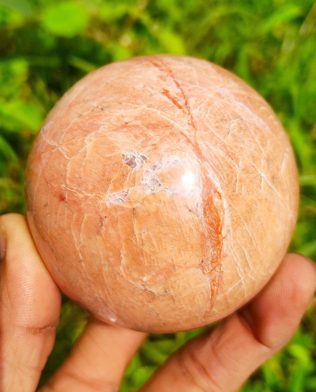 Pink Rosophia SPHERE , Large Pink Rosophia Crystal , | Large~ 55-60mm ...