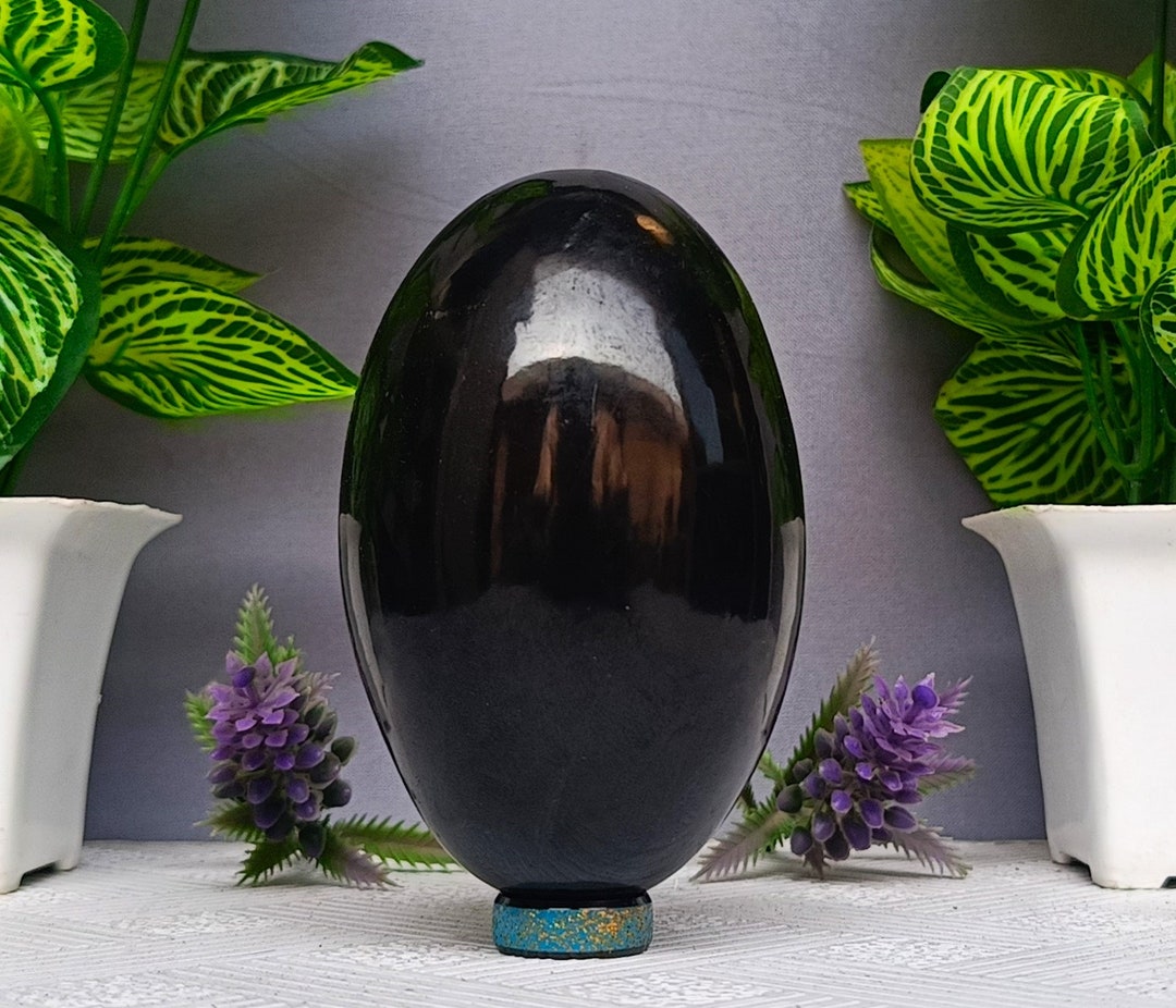 A+ Black Obsidian Mirror Crystal Beautiful | Large - 100MM |black ...