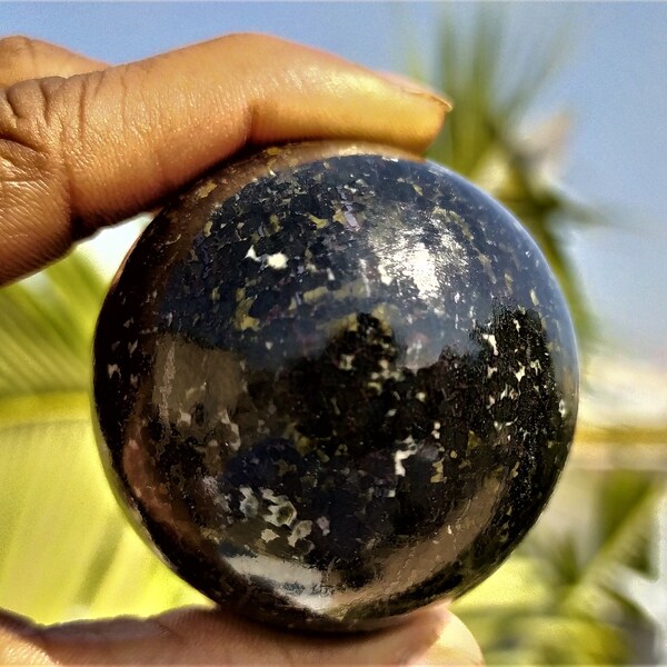 Nuummite Beads - Etsy