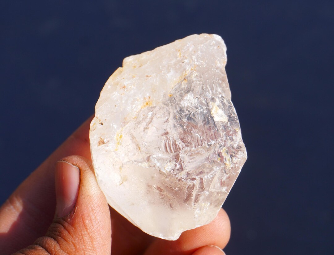 RARE NIRVANA QUARTZ, Himalayan Ice Quartz Raw With Record Keeper - Self ...