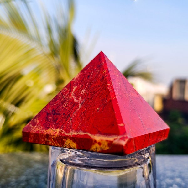 Red Pyramid - Etsy
