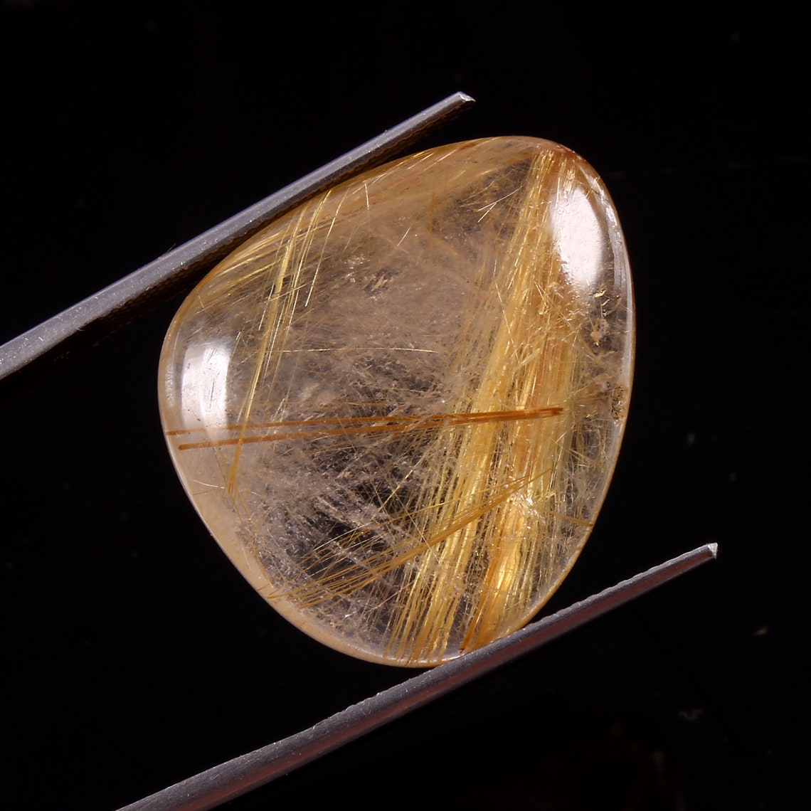 Natural Golden RUTILE gemstone good quality excellent handmade | Etsy