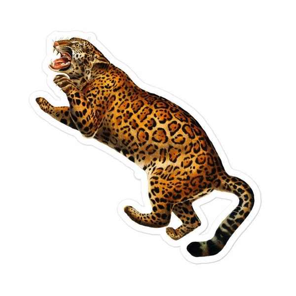 Jaguar Sticker - Etsy