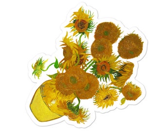 Van Gogh Skeleton Sticker Skull Water Bottle Sticker | Etsy