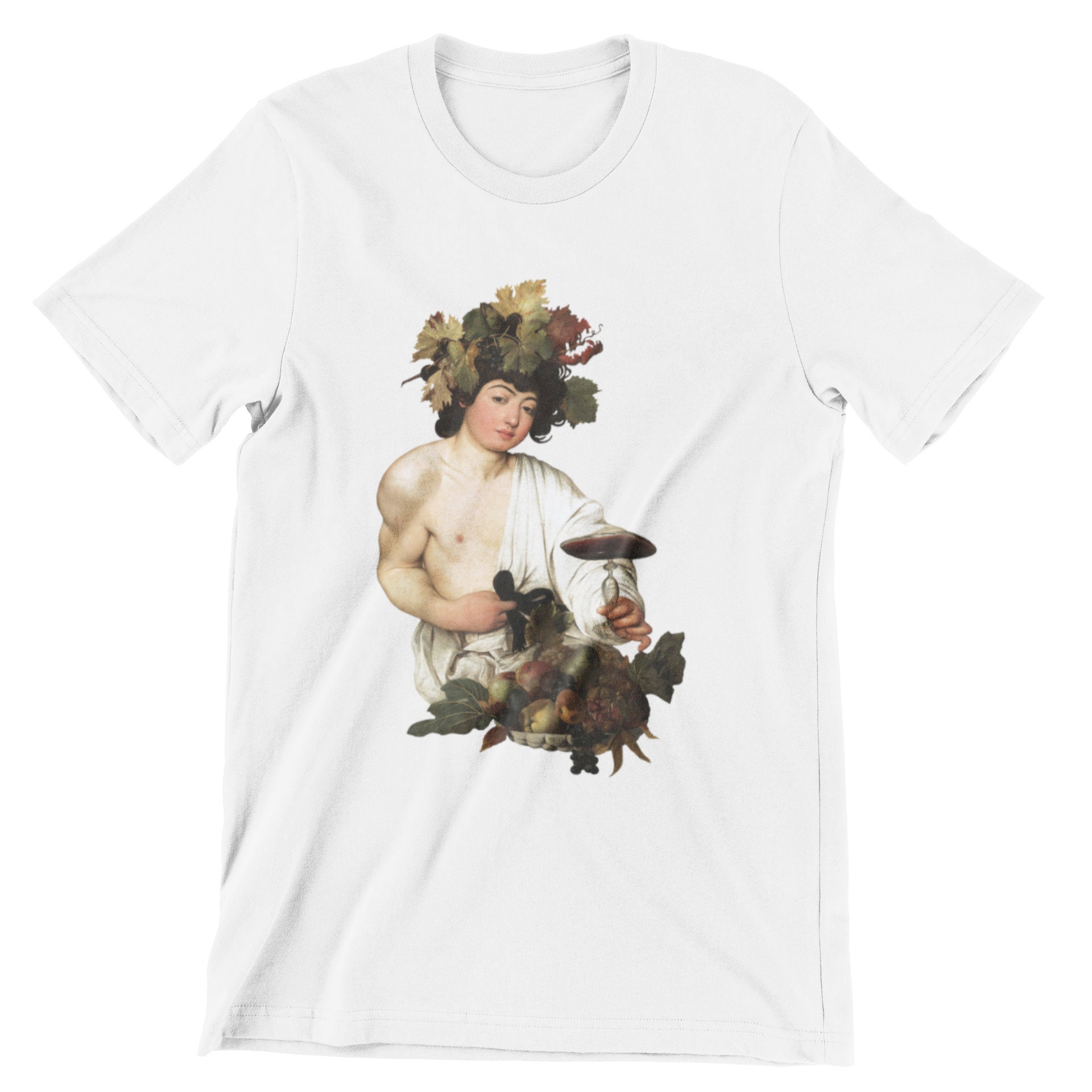 Caravaggio Bacchus T-shirt Art History Shirt - Etsy UK