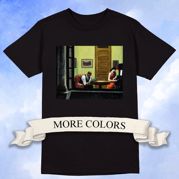 Edward Hopper 0 Room in New York T-shirt Art History Shirt - Etsy