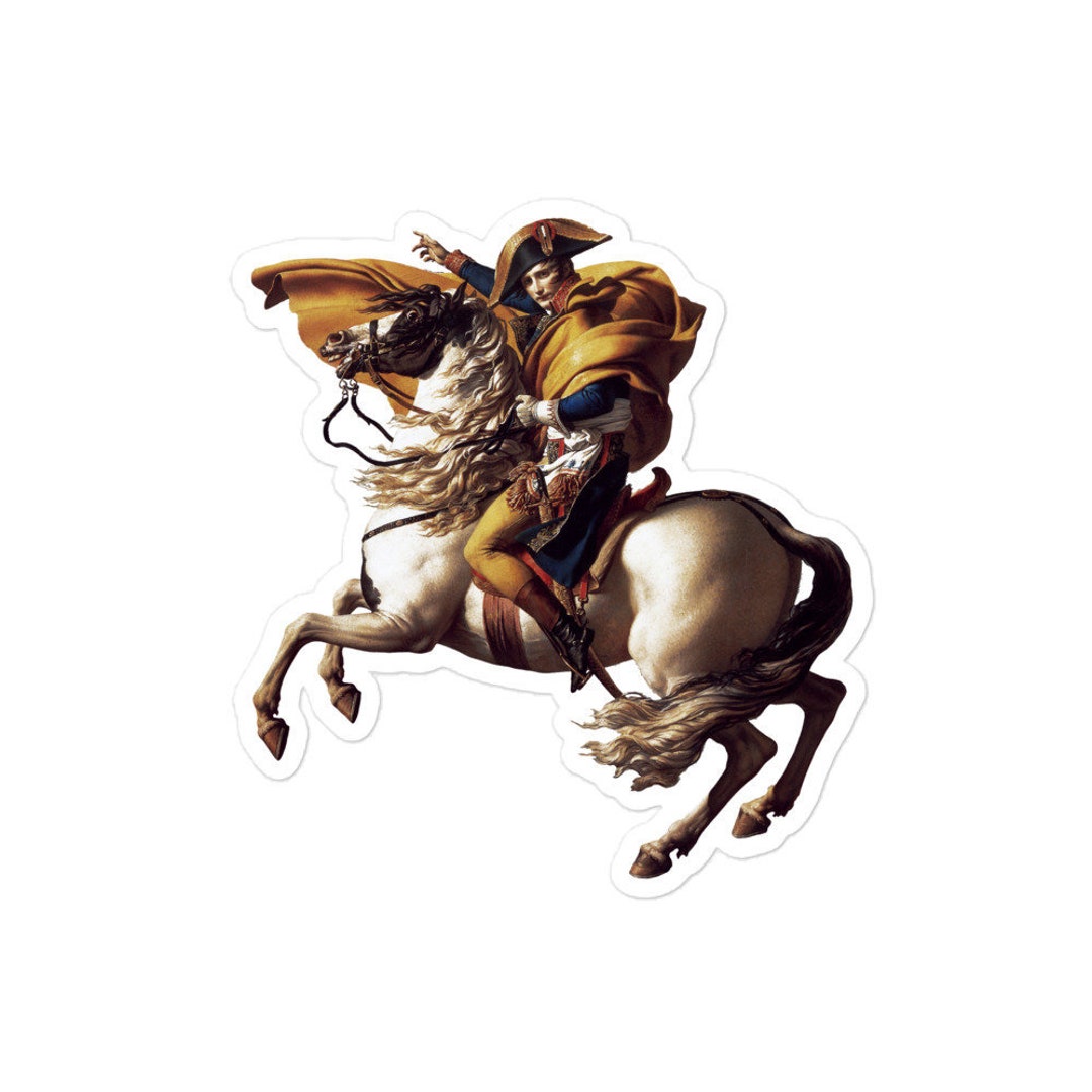 Napoleon Sticker, Art Water Bottle Sticker - Etsy