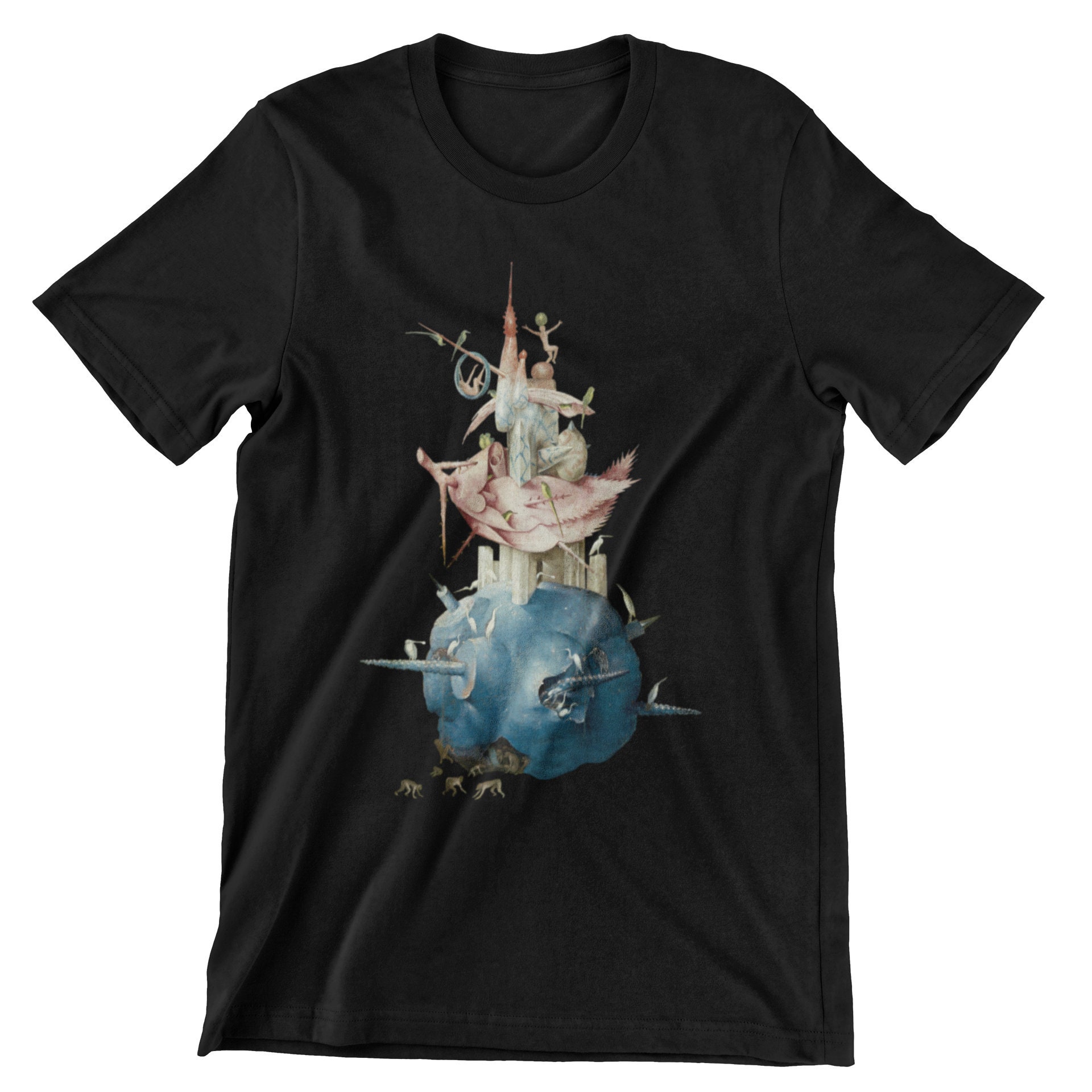 Hieronymus Bosch t-shirt Bosch Tower shirt | Etsy