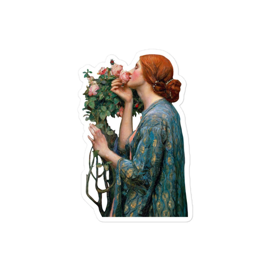 The Soul of the Rose Sticker Art Water Bottle Sticker - Etsy
