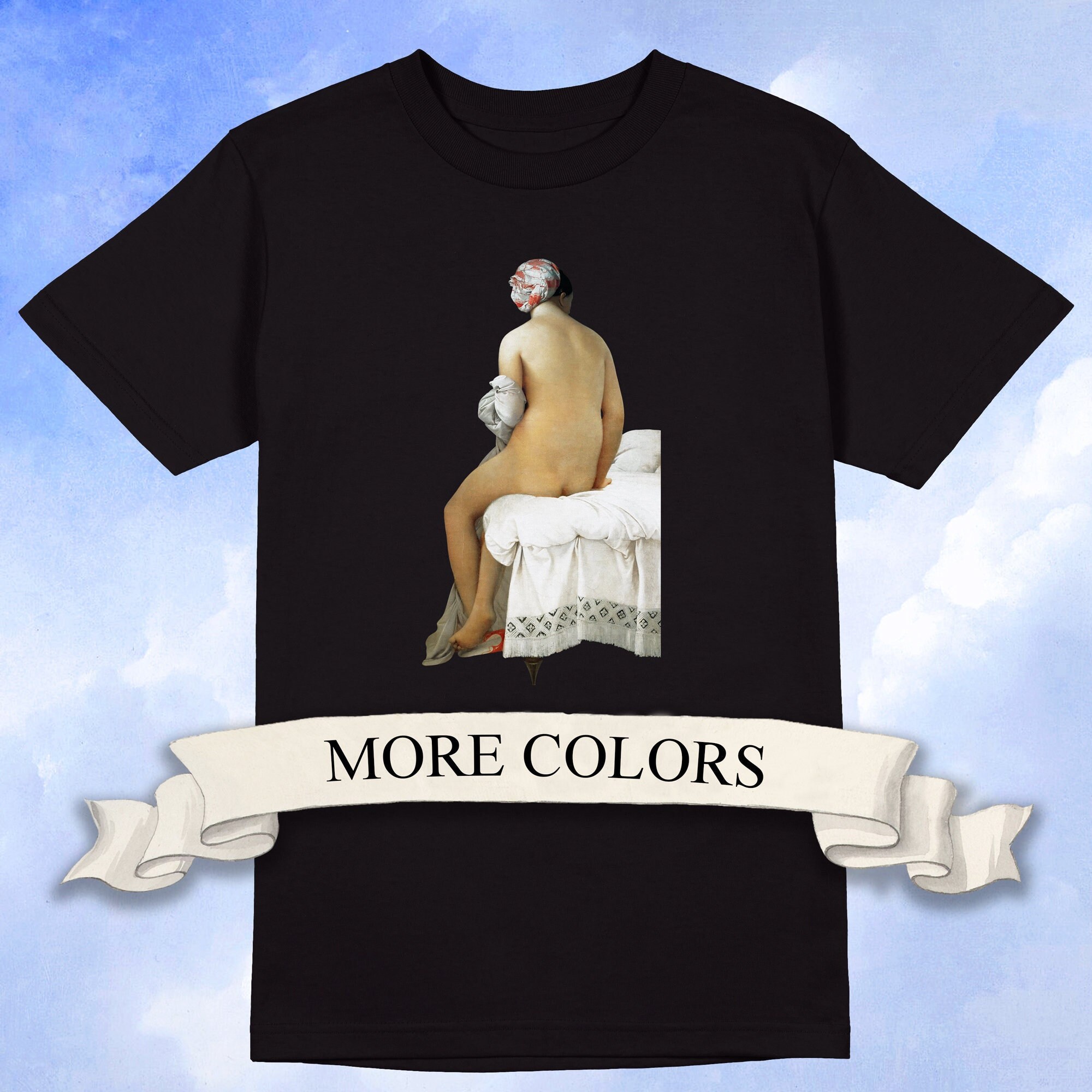 Jean Auguste Dominique Ingres the Valpincon Bather T-shirt - Etsy UK