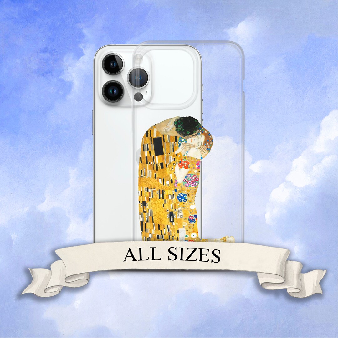 Gustav Klimt - the Kiss iPhone Case, Clear iPhone Case - Etsy