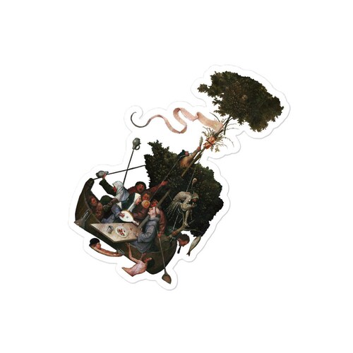 Renaissance Sticker Art Sticker - Etsy