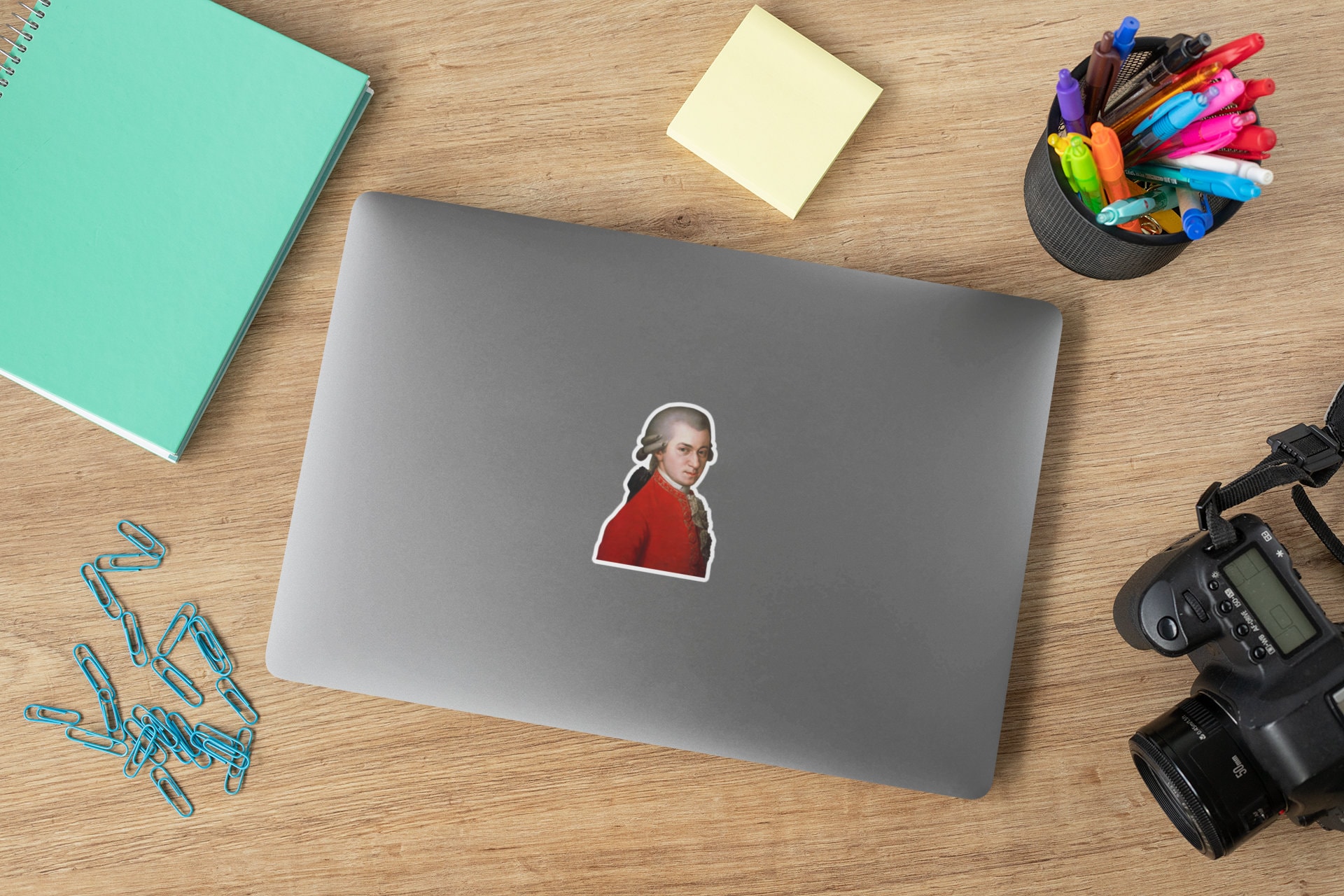 Mozart Sticker Classical Music Laptop Sticker - Etsy