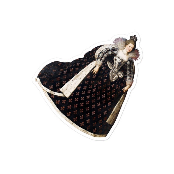 Marie De Medici Sticker Art Laptop Sticker | Etsy