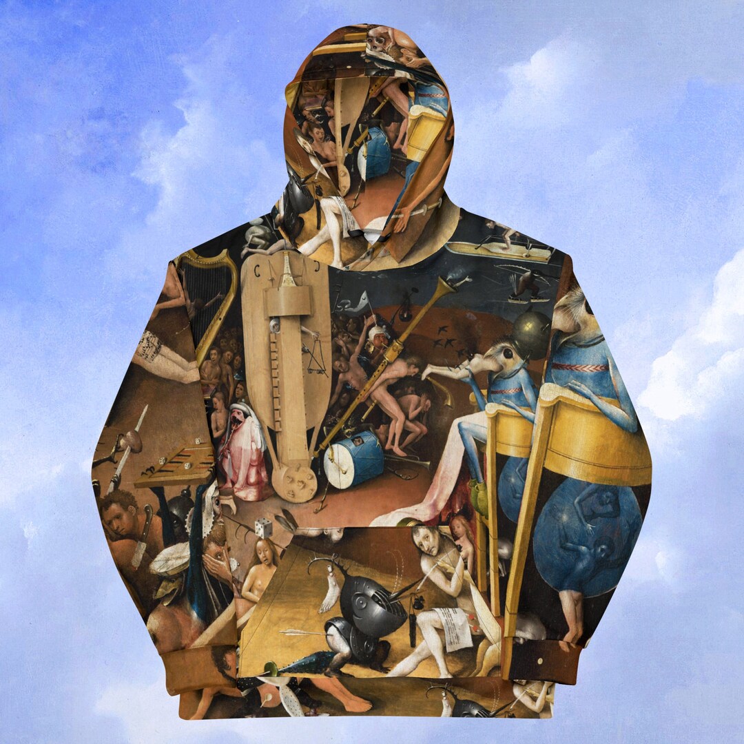 Hieronymus Bosch - the Garden of Earthly Delights Hoodie, Bosch Devil ...
