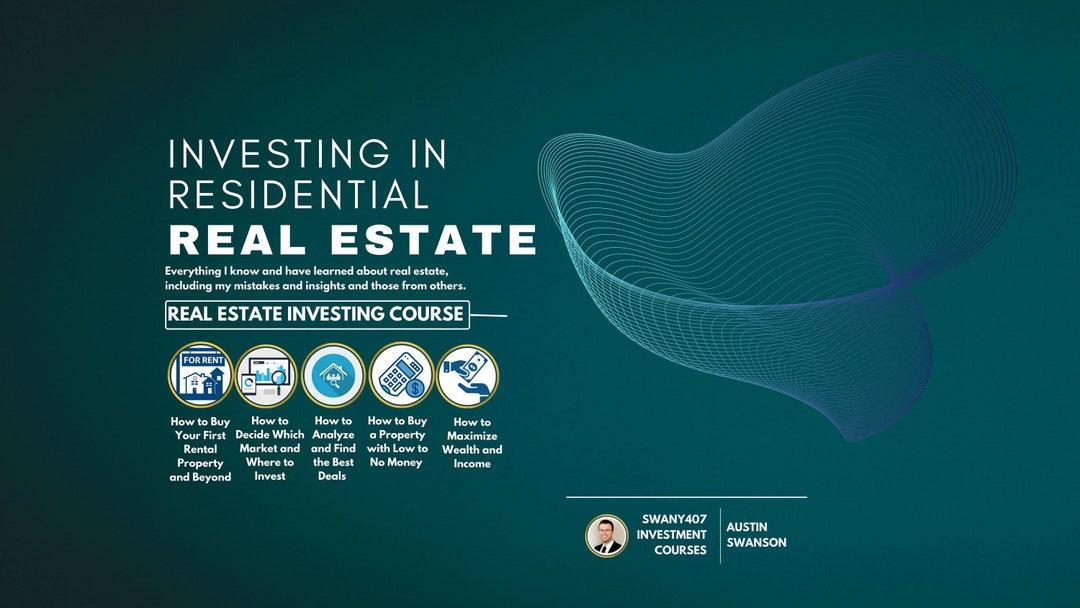 Investing in Residential Real Estate Course buying Your First - Etsy