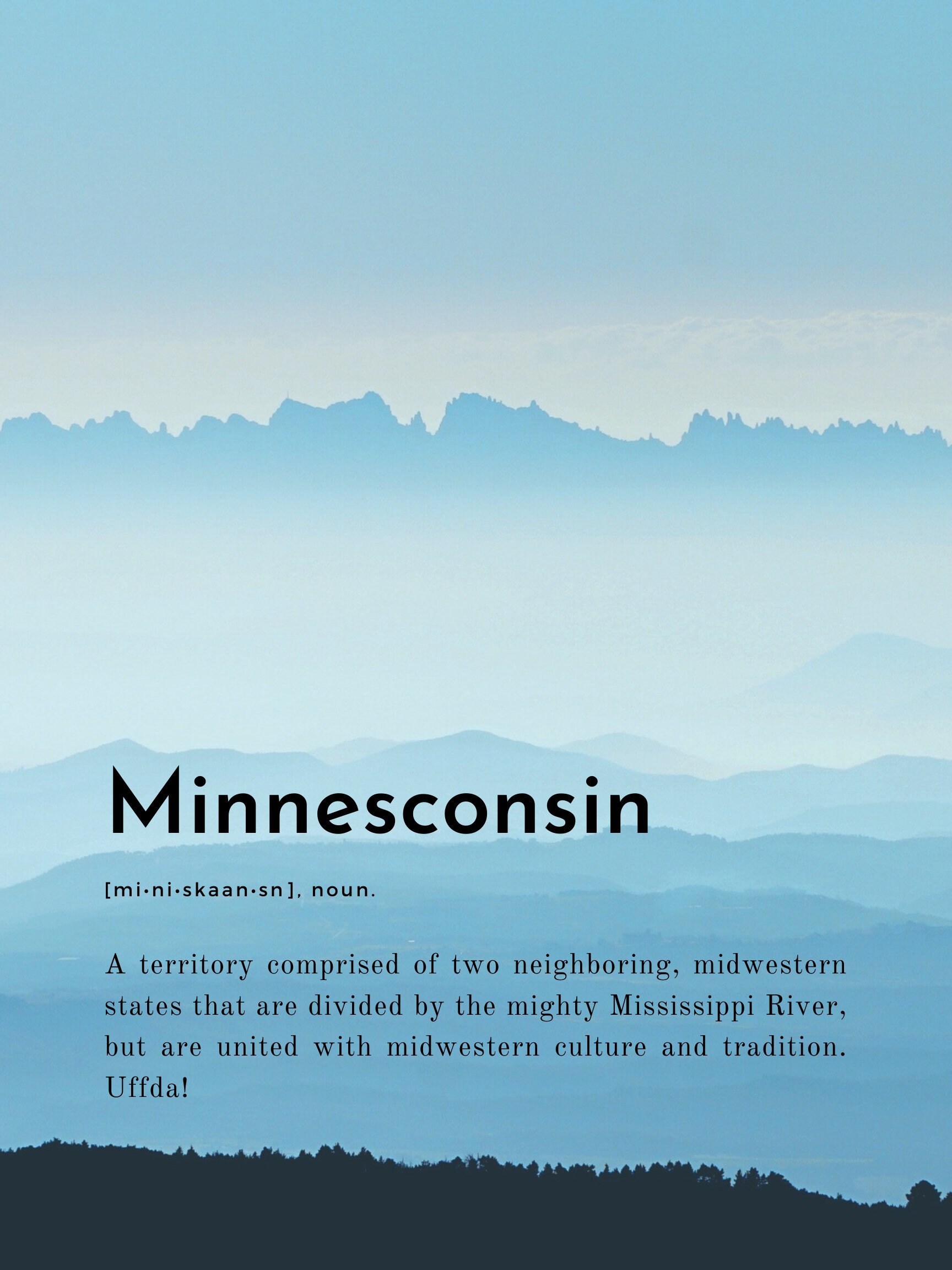 Funny Minnesota Wisconsin Wall Art | Digital Download | Lake and River ...
