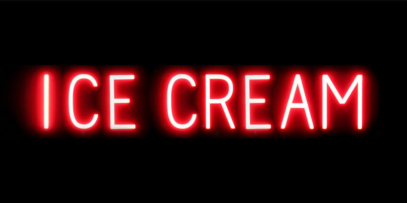 ICE CREAM Led Sign - Etsy