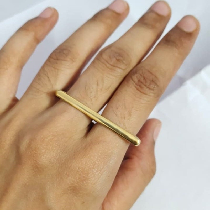 Men 2 Finger Rings - Etsy