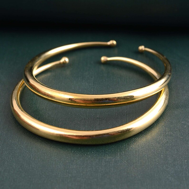 14k Gold Filled Bangle Gold Bangle Bracelet Gold Stackable - Etsy