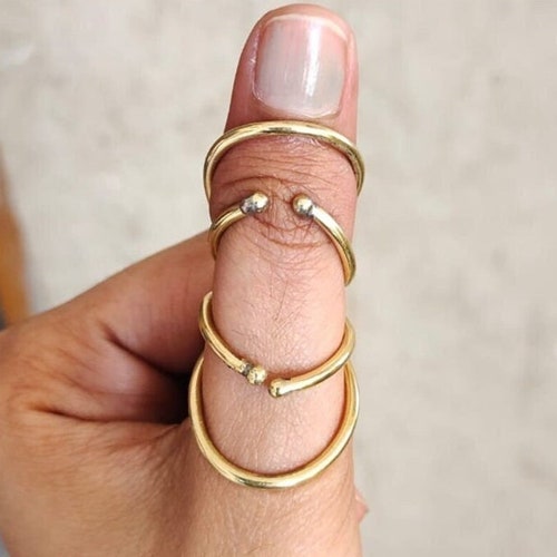 Arthritis Ring for Lateral Deviation Bending Sideways Finger - Etsy