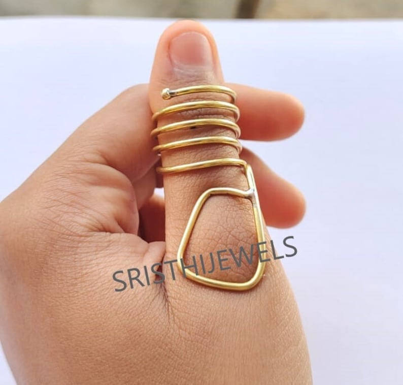 Thumb Splint MCP 925 Silver Ring MCP Hyperextension Splint - Etsy