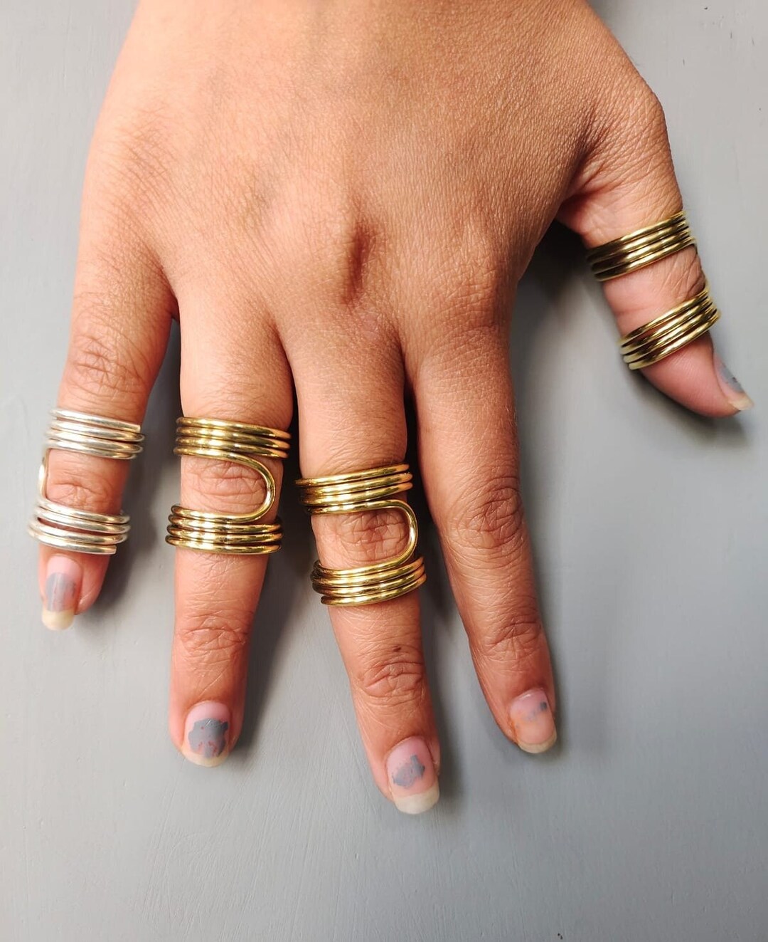 Arthritis Ring for Lateral Deviation, Bending Sideways Finger Splint ...