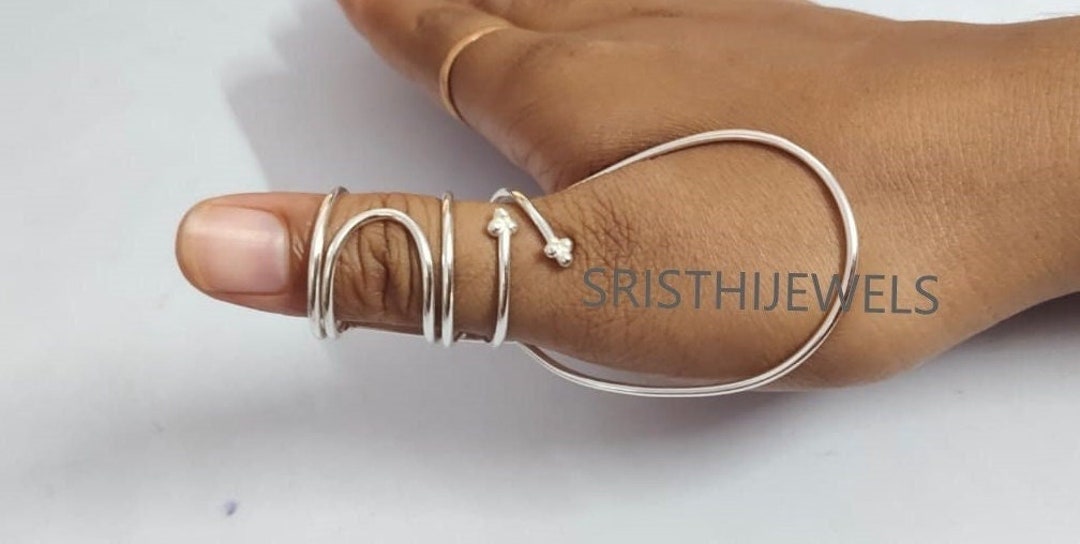 Arthritis Ring, Thumb Ring, Splint Knuckle Ring, Brass Ring for Women ...