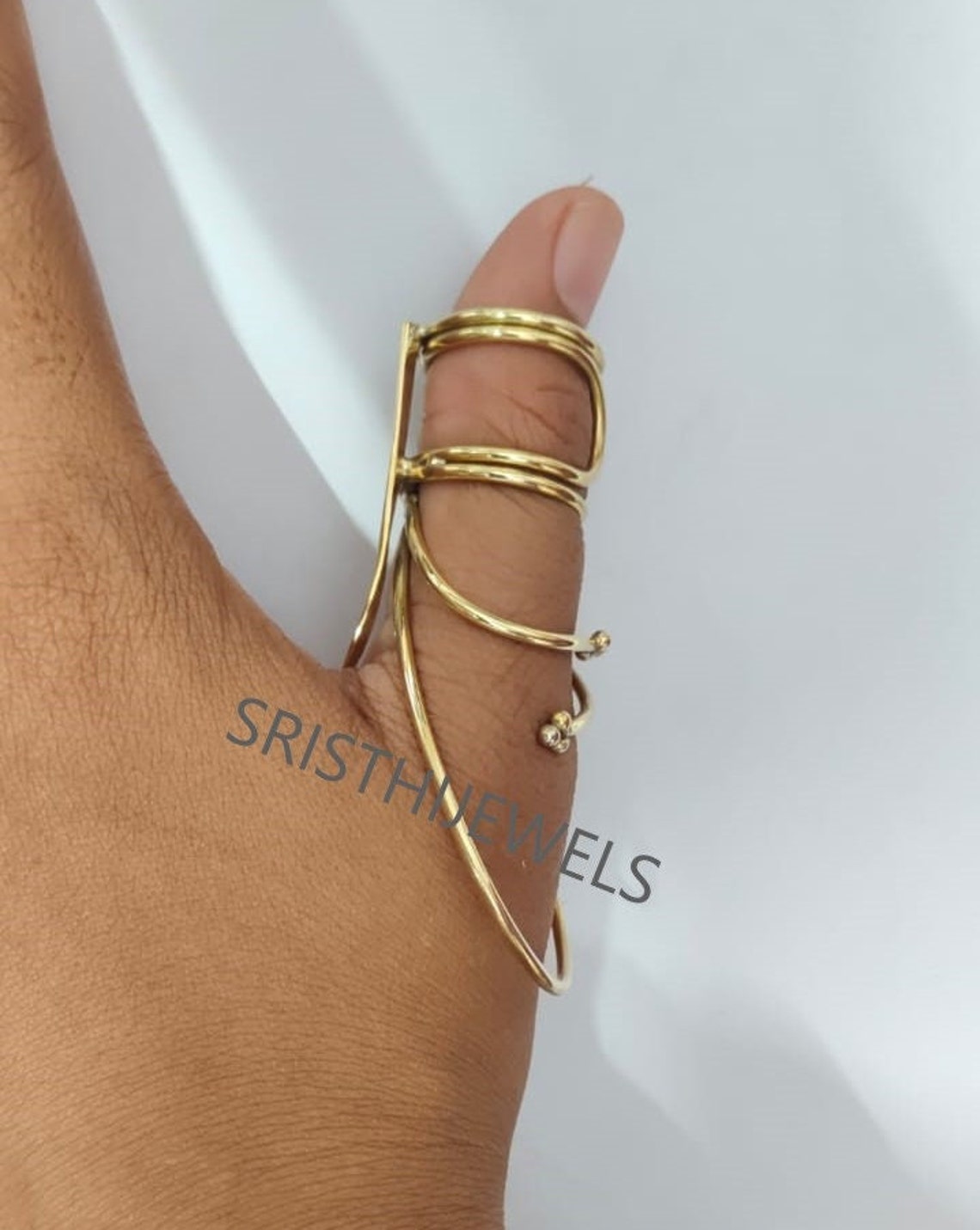 Arthritis Ring Thumb Ring Splint Knuckle Ring Brass Ring - Etsy