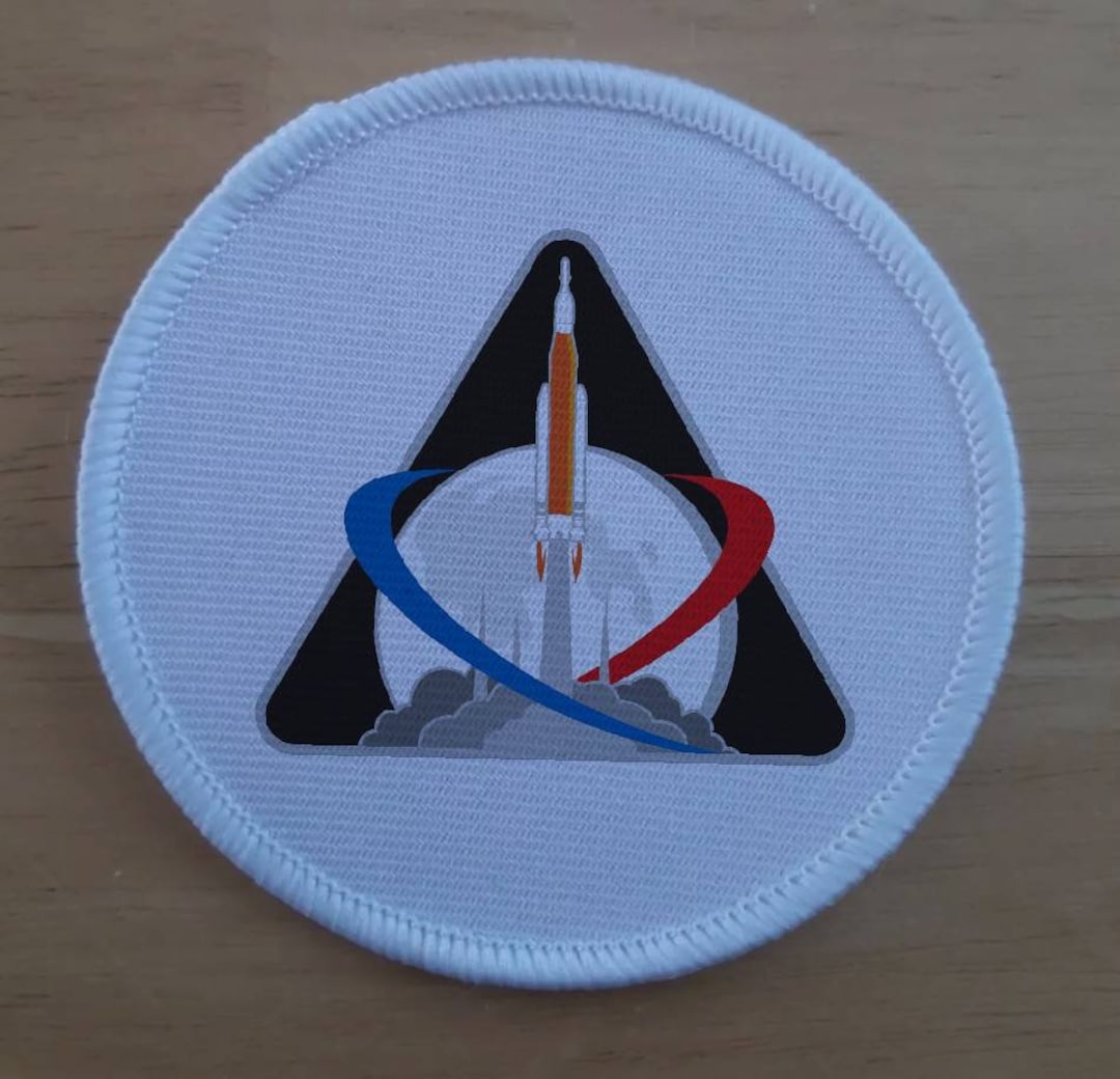 Space Mission Sublimation Patch Badge - Etsy