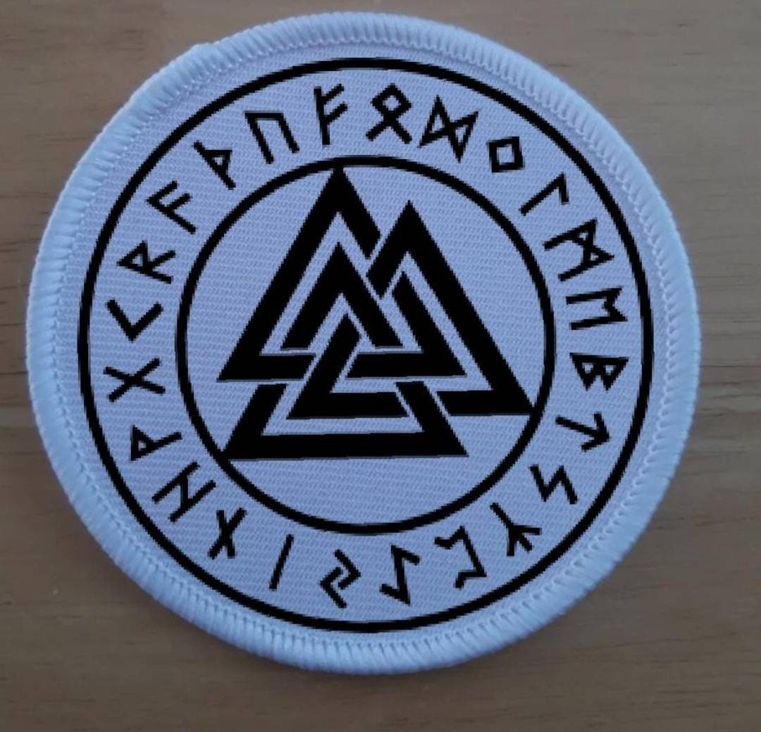 Norse Slavic and Viking Symbol Valhalla Patch Badge - Etsy
